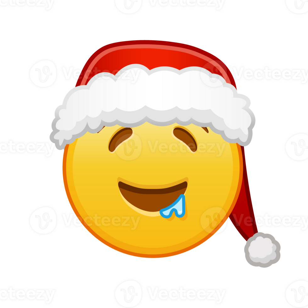 Christmas drooling face Large size of yellow emoji smile 54475009 PNG Christmas drooling face Large size of yellow emoji smile 54475009 PNG