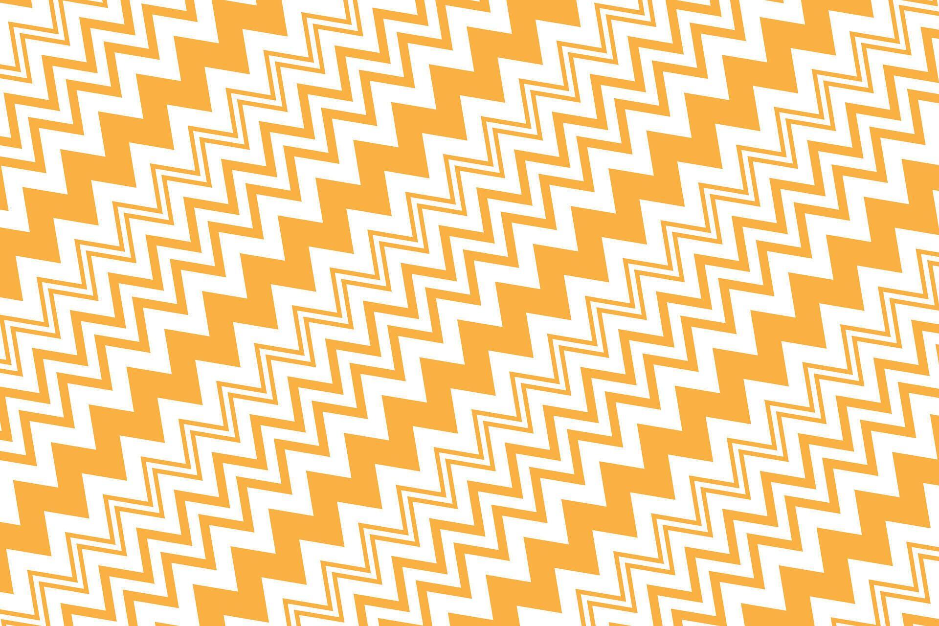Simple Abstract Orange Color Zig Zag Pattern A Seamless Pattern Of A