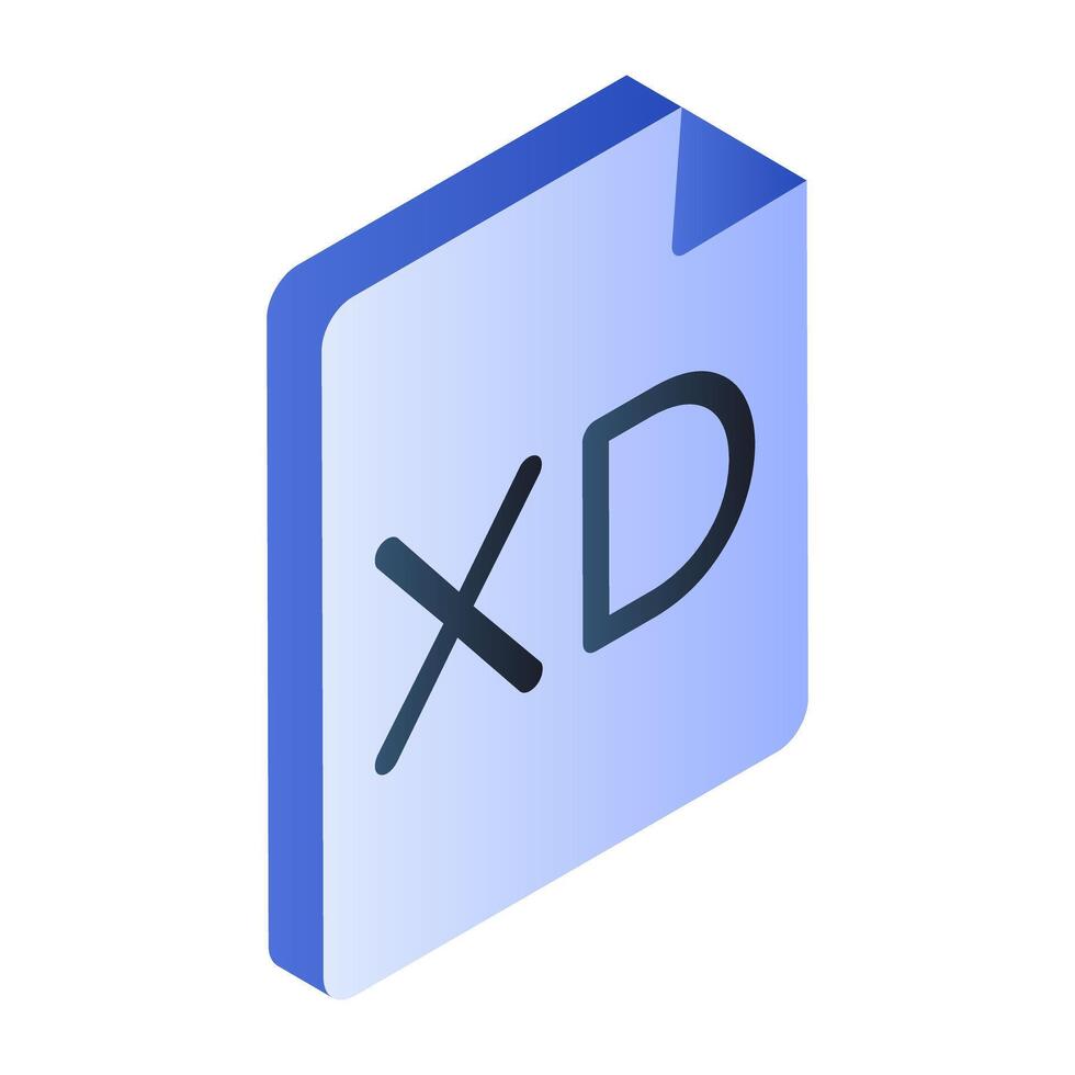 Editable design icon of xd file 54549374 Vector Art at Vecteezy