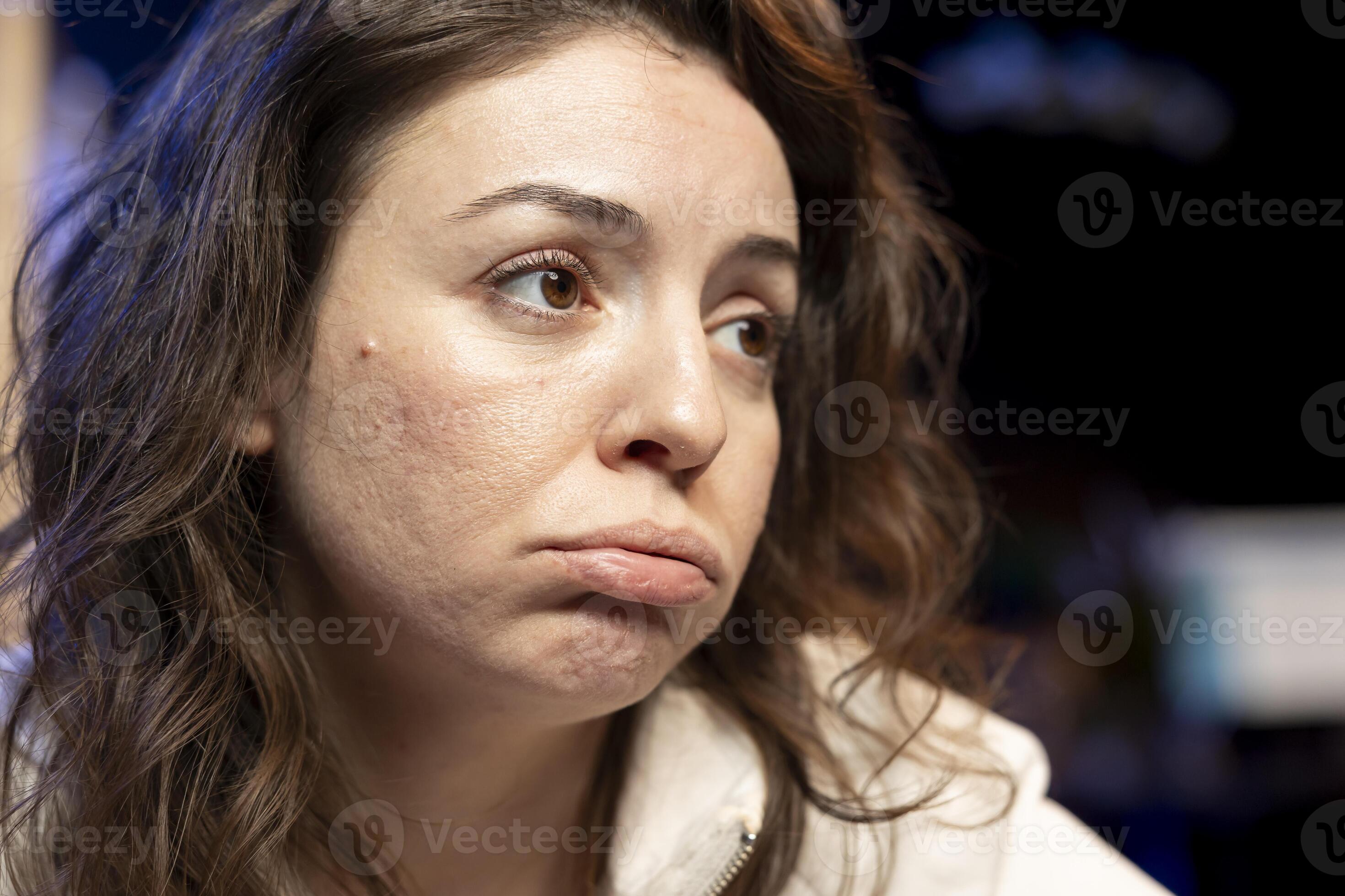 Computer Scientist Pouting While Doing Software Quality Assurance Finding Major Errors In