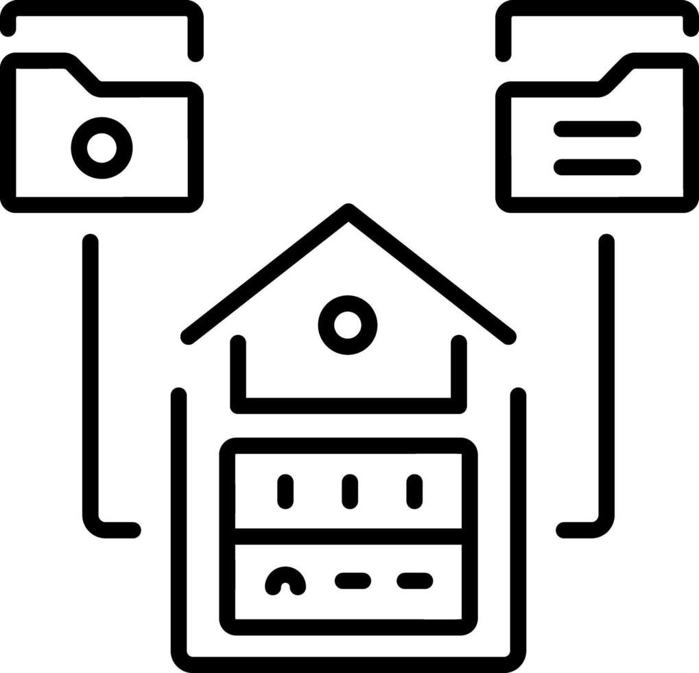 Data mart icon in linear style 54573805 Vector Art at Vecteezy