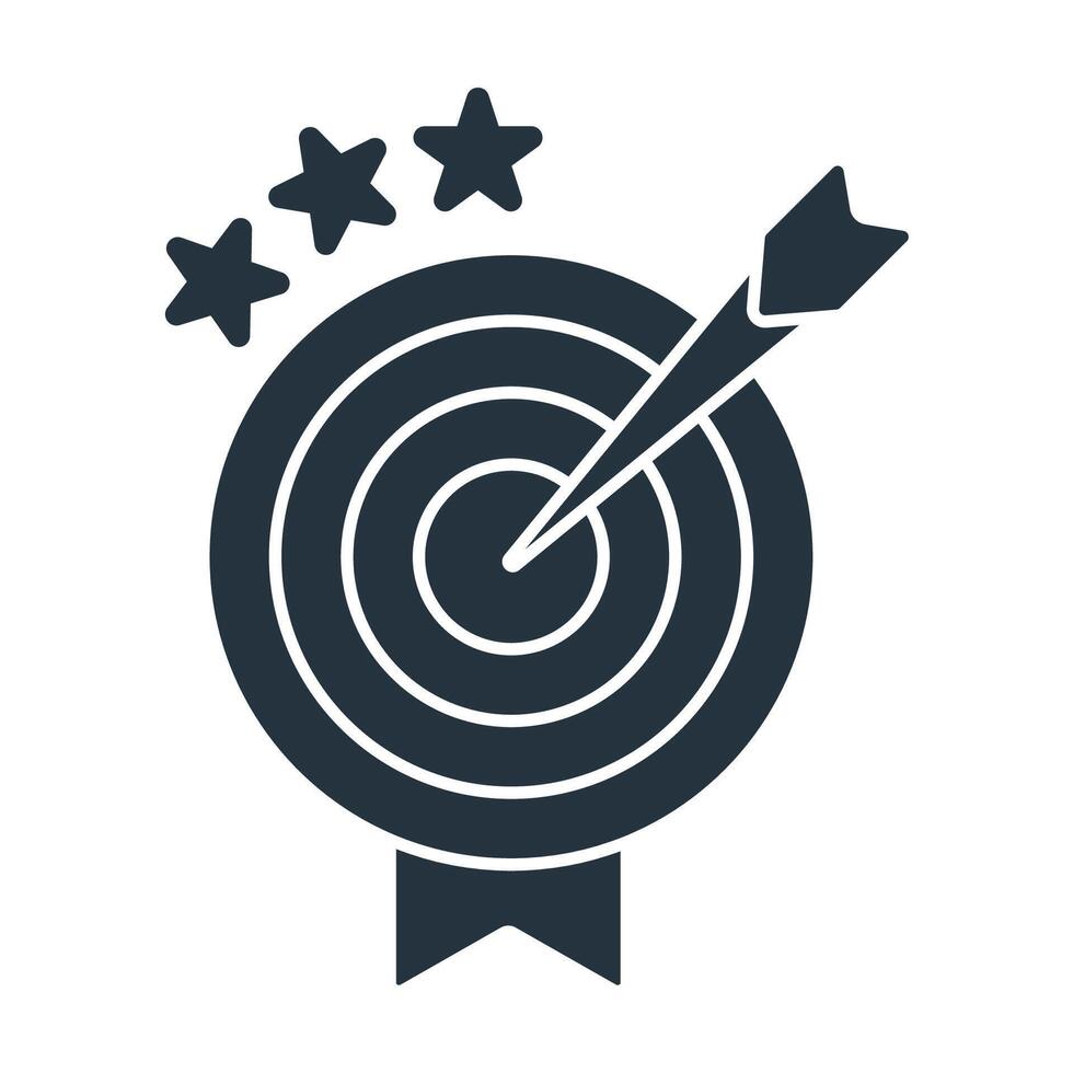 objective icons symbol elements for infographic web 54574515 Vector Art ...