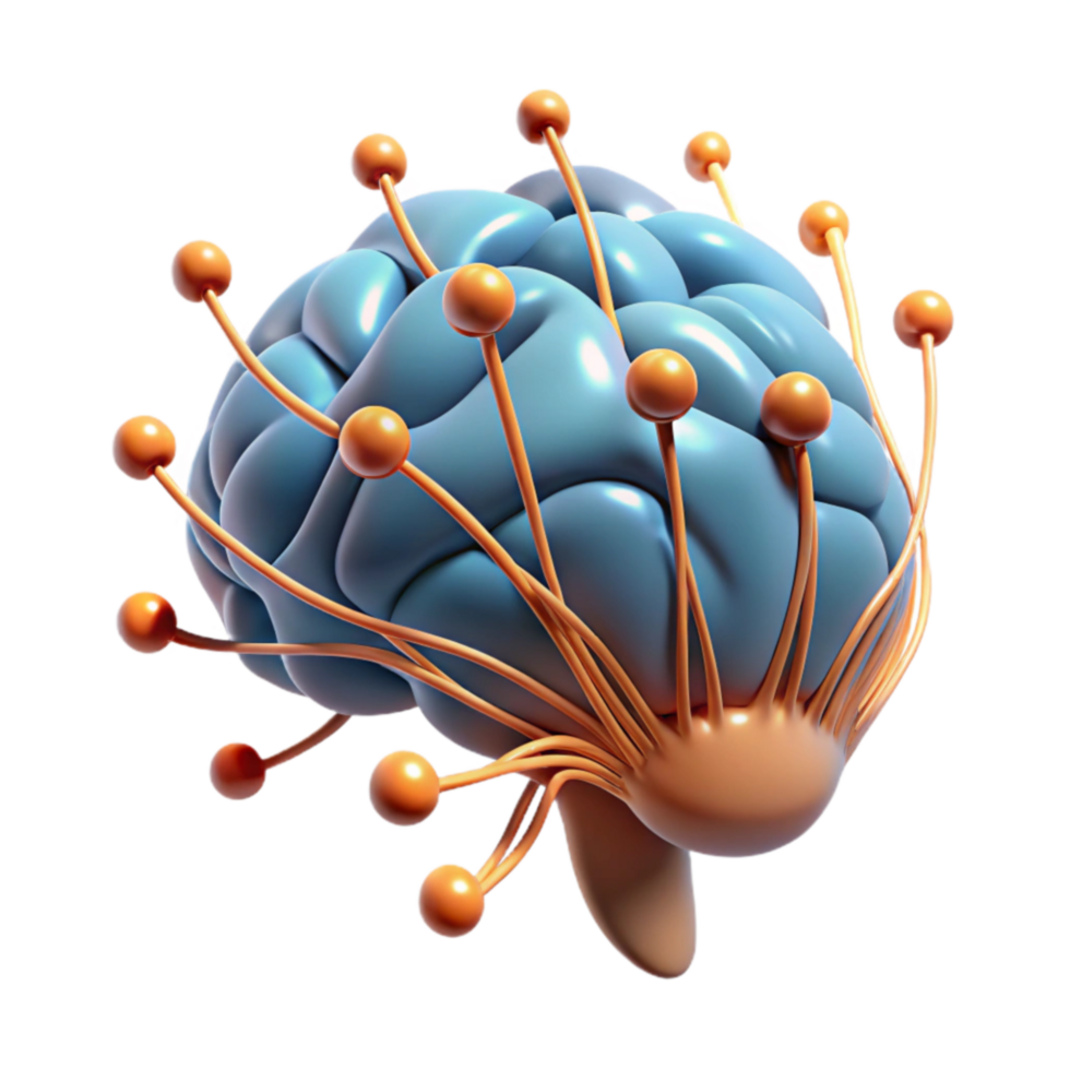 Human Brain Neural Connections A 3D Visualization 54586677 PNG Human Brain Neural Connections A 3D Visualization 54586677 PNG