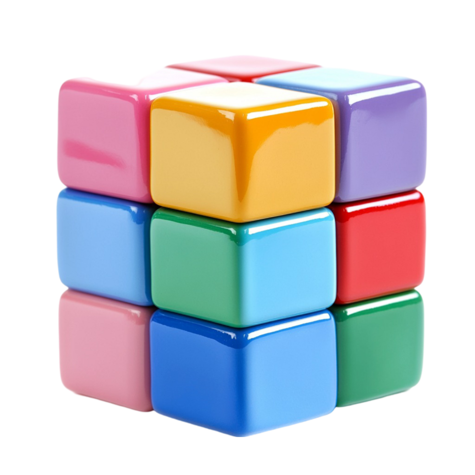 Rubik's Cube on Transparent Background 54591472 PNG