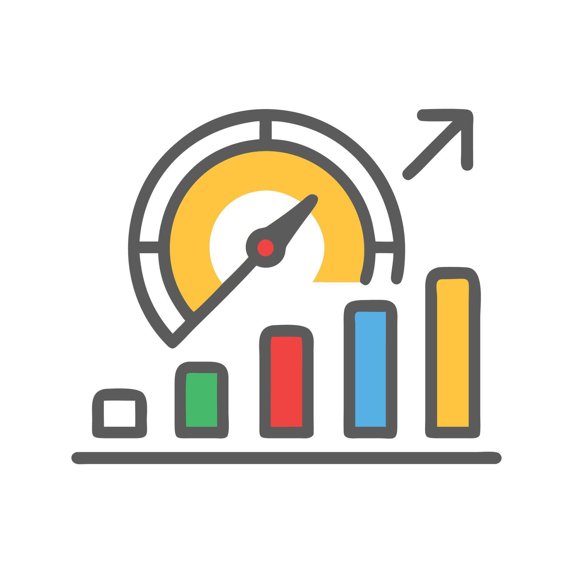 Key Business Performance Metrics Icon 54593590 Vector Art at Vecteezy
