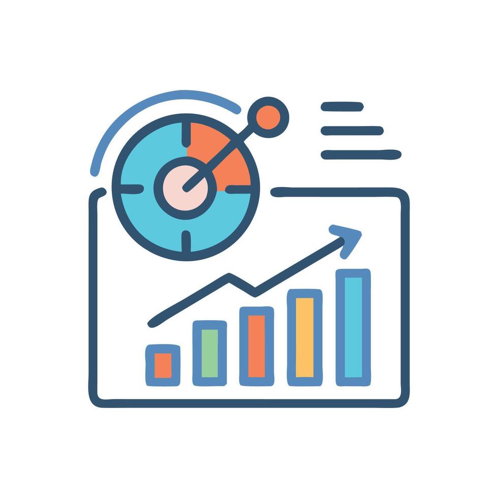 Business Performance Metrics Icon 54593770 Vector Art At Vecteezy