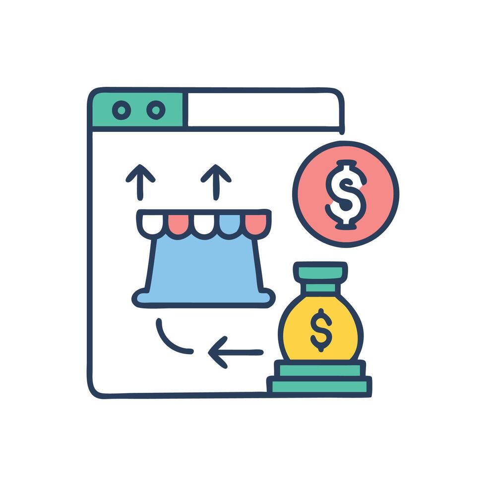 Market Entry Strategy Icon for Success 54595196 Vector Art at Vecteezy