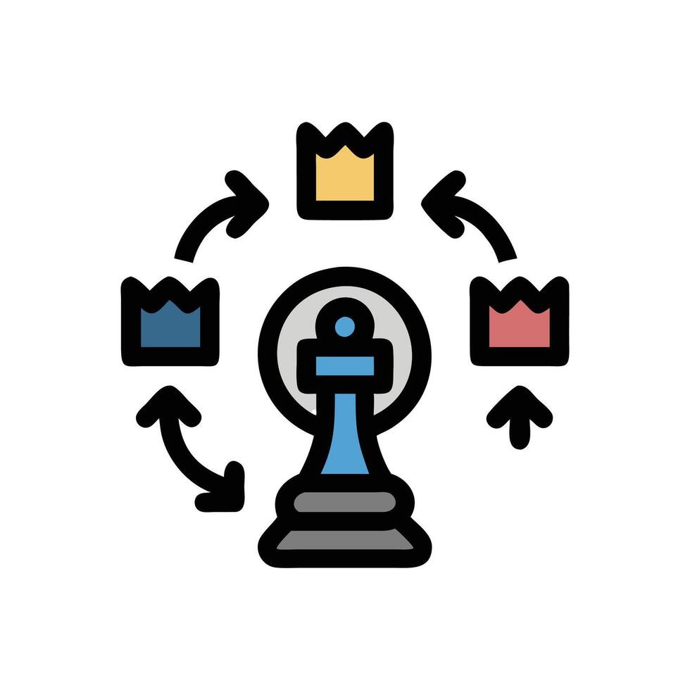 Dynamic Icons For Resource Allocation Optimization 54595698 Vector Art