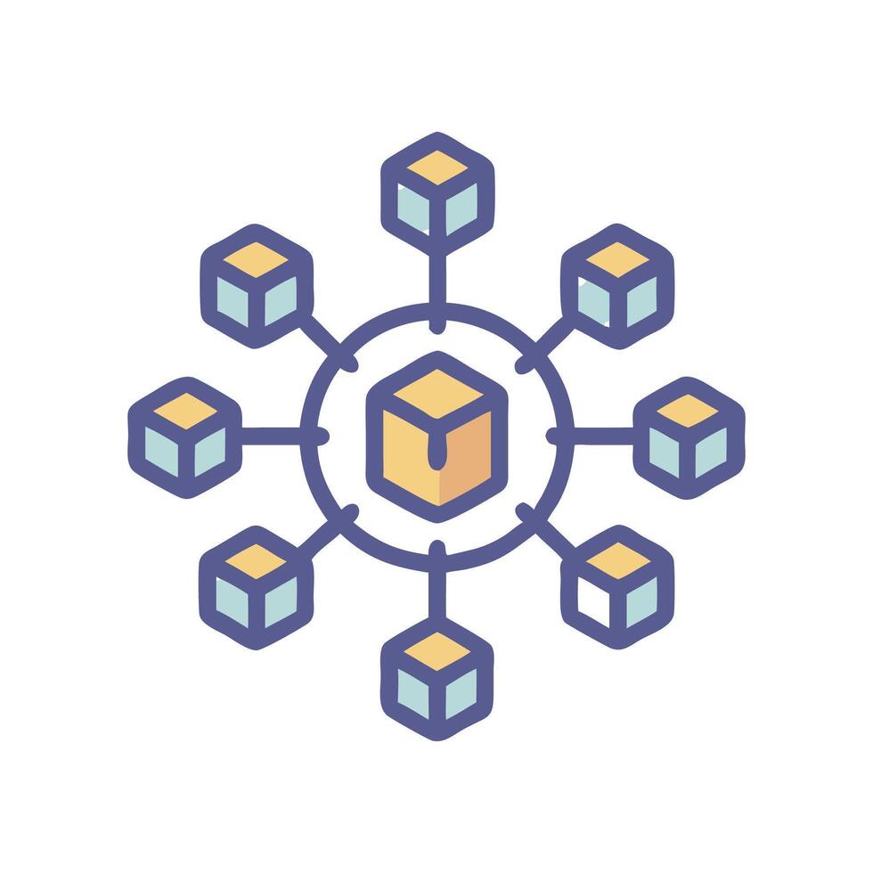 Comprehensive Icons for Supply Chain Networks 54595812 Vector Art at ... Comprehensive Icons for Supply Chain Networks 54595812 Vector Art at ...