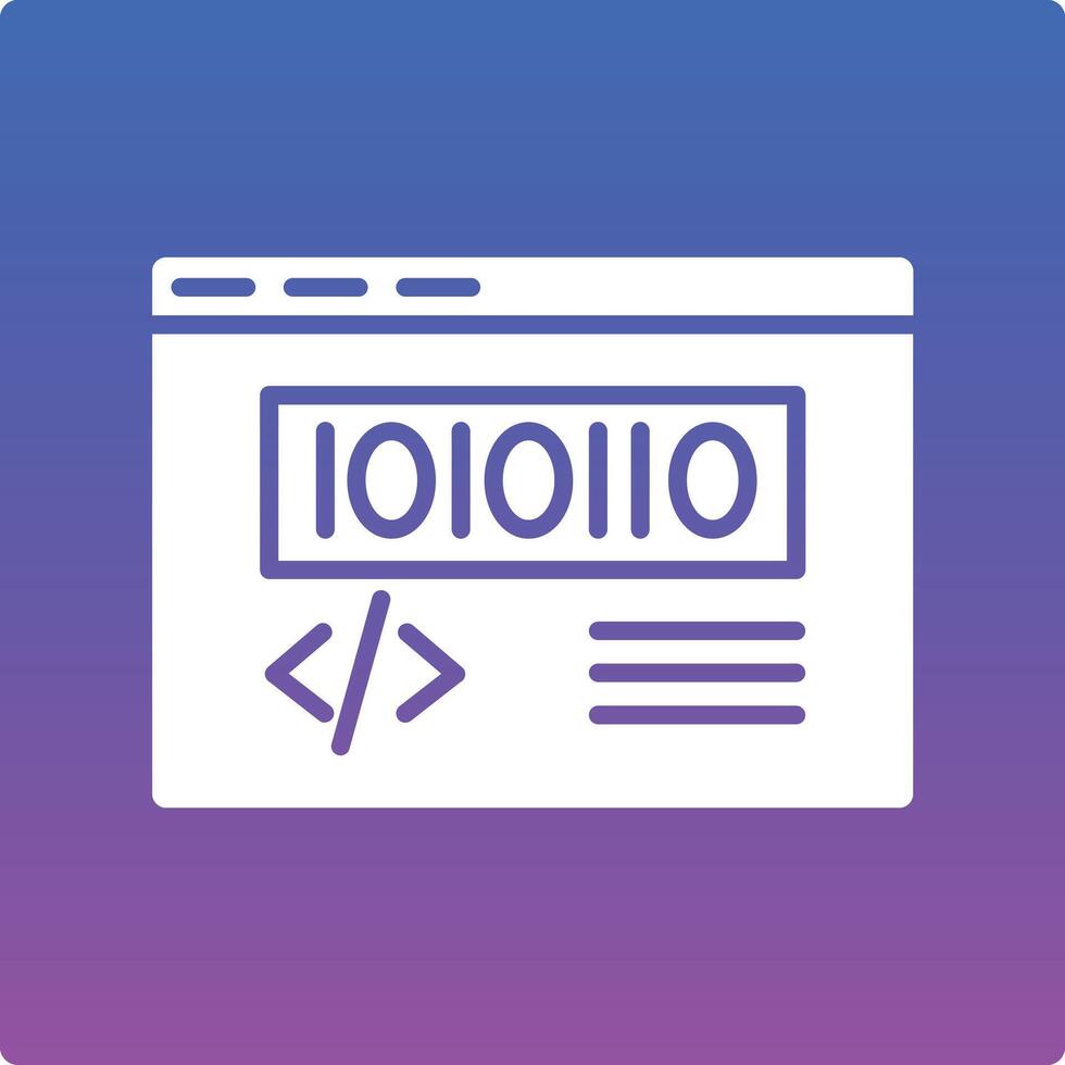 Binary Code Illustration Icon 54600113 Vector Art At Vecteezy