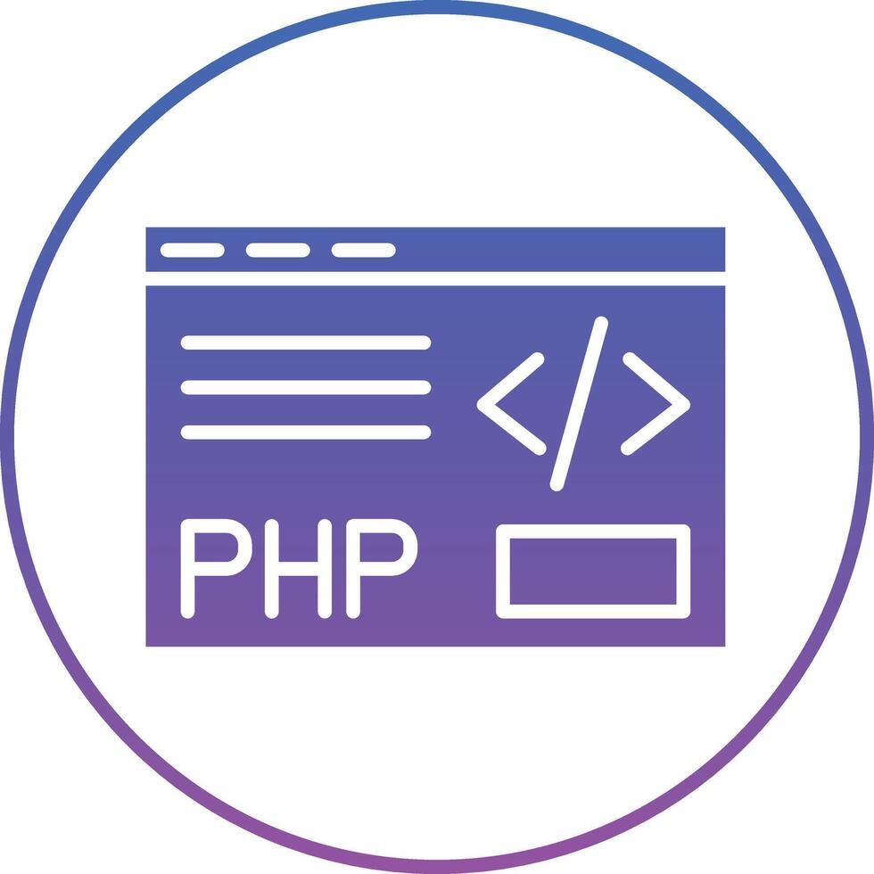 PHP Coding Illustration Icon 54600535 Vector Art at Vecteezy