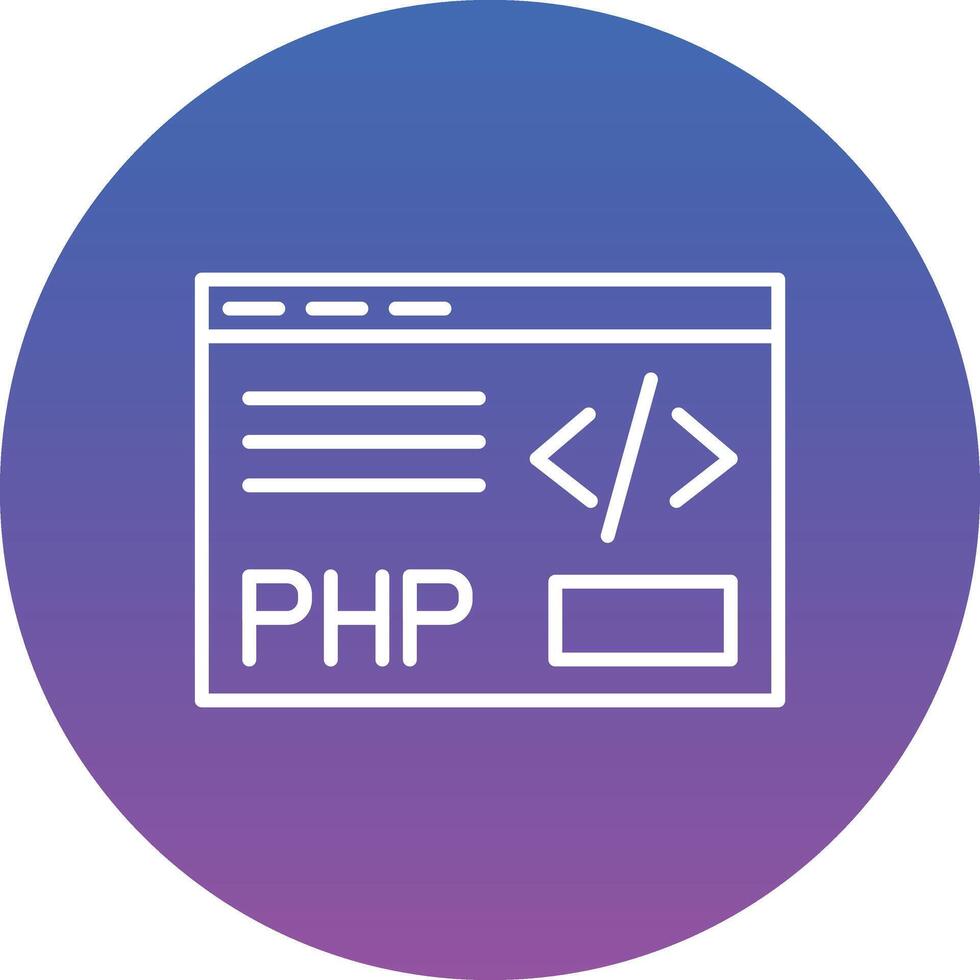 PHP Coding Illustration Icon 54620790 Vector Art at Vecteezy