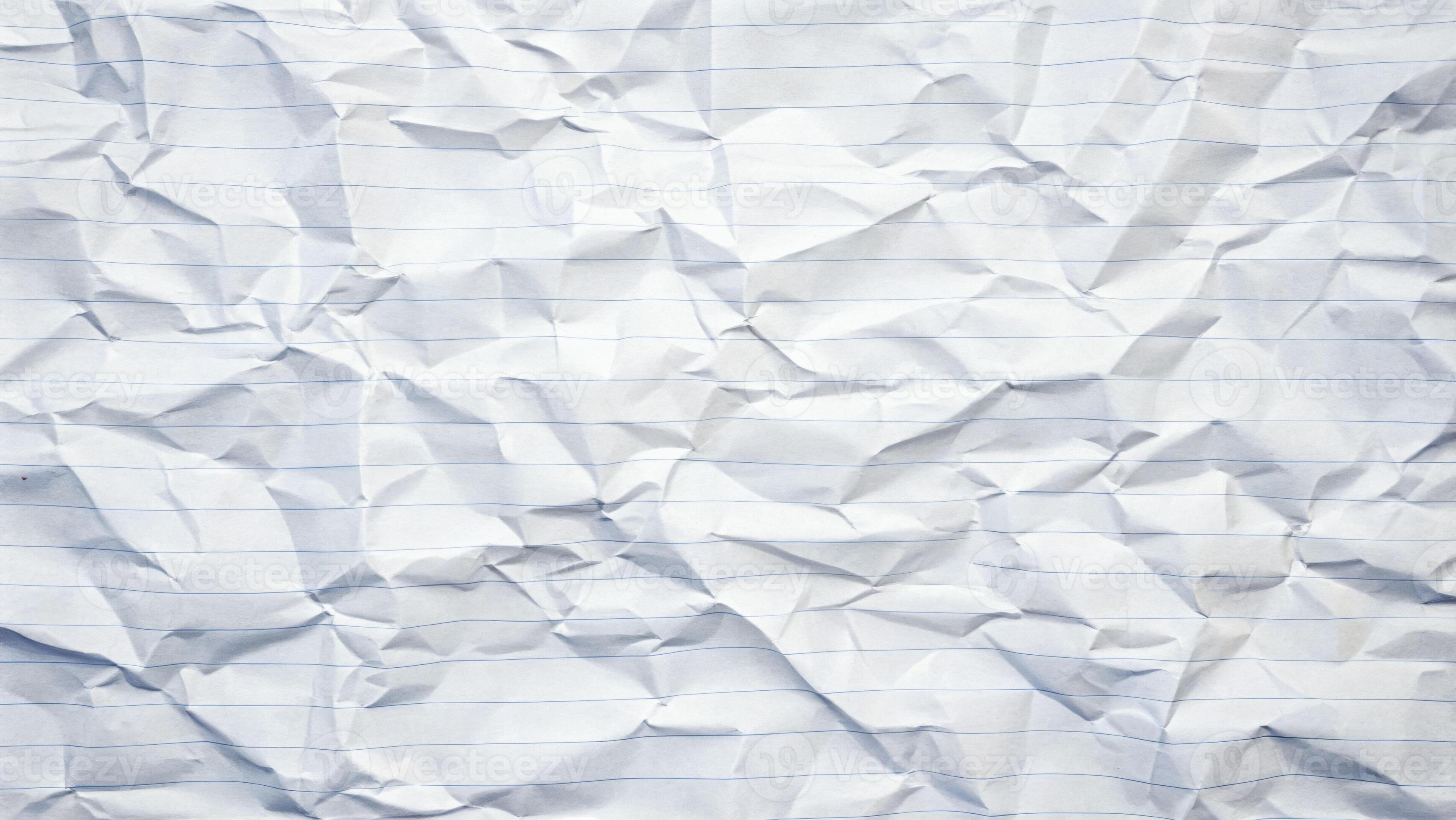 Crumpled lined paper texture with vintage tones, abstract background ...