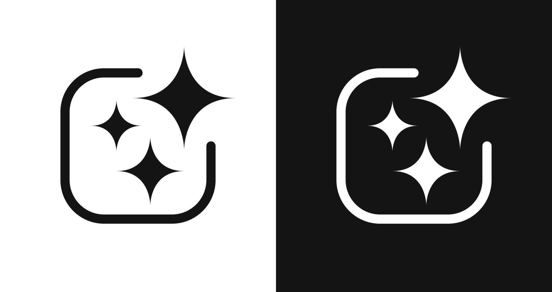 icon, Ai logo. Ai sparkle star with square. Artificial intelligence ... icon, Ai logo. Ai sparkle star with square. Artificial intelligence ...