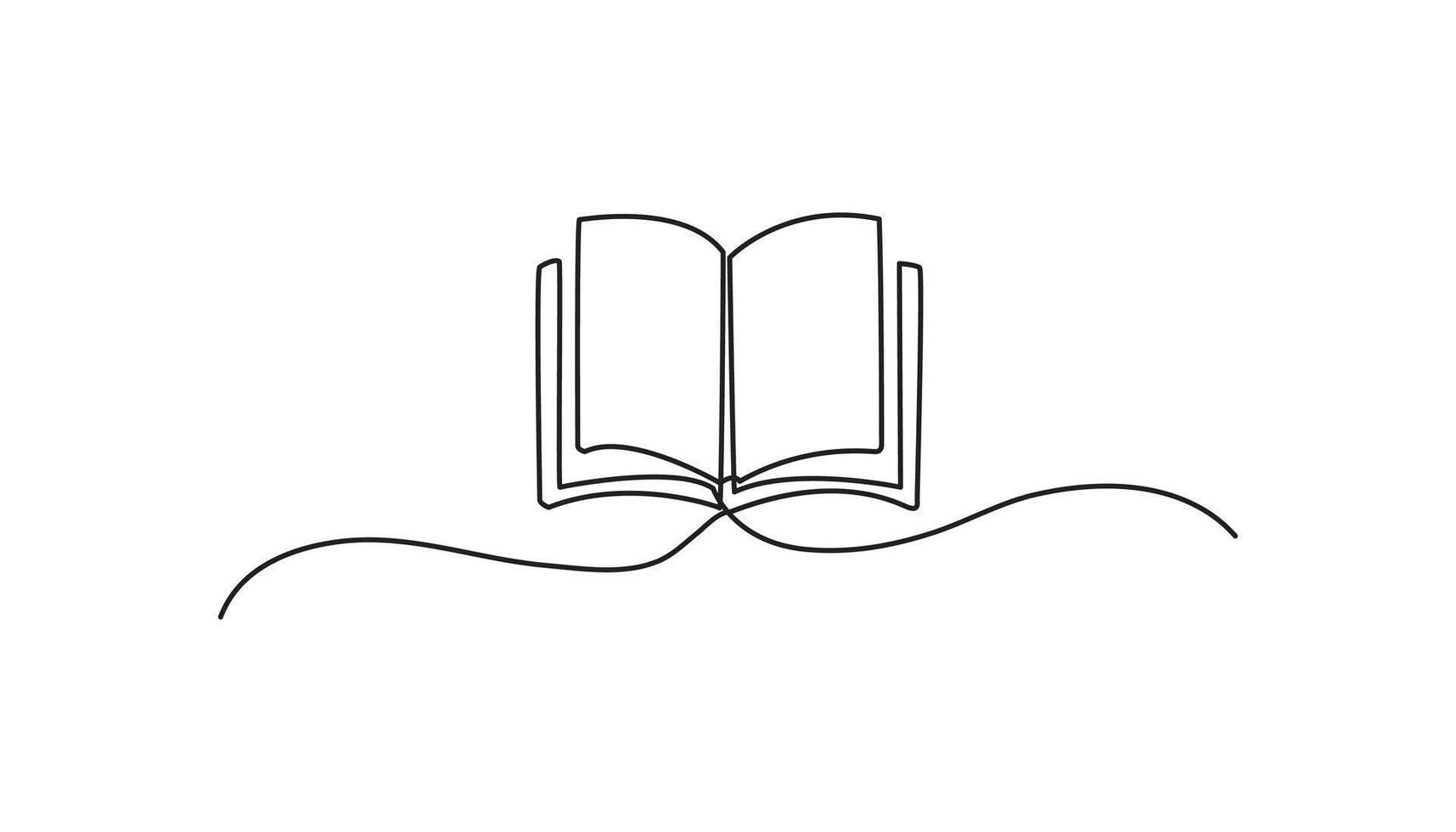 open book continuous one line drawing 54627640 Vector Art at Vecteezy open book continuous one line drawing 54627640 Vector Art at Vecteezy
