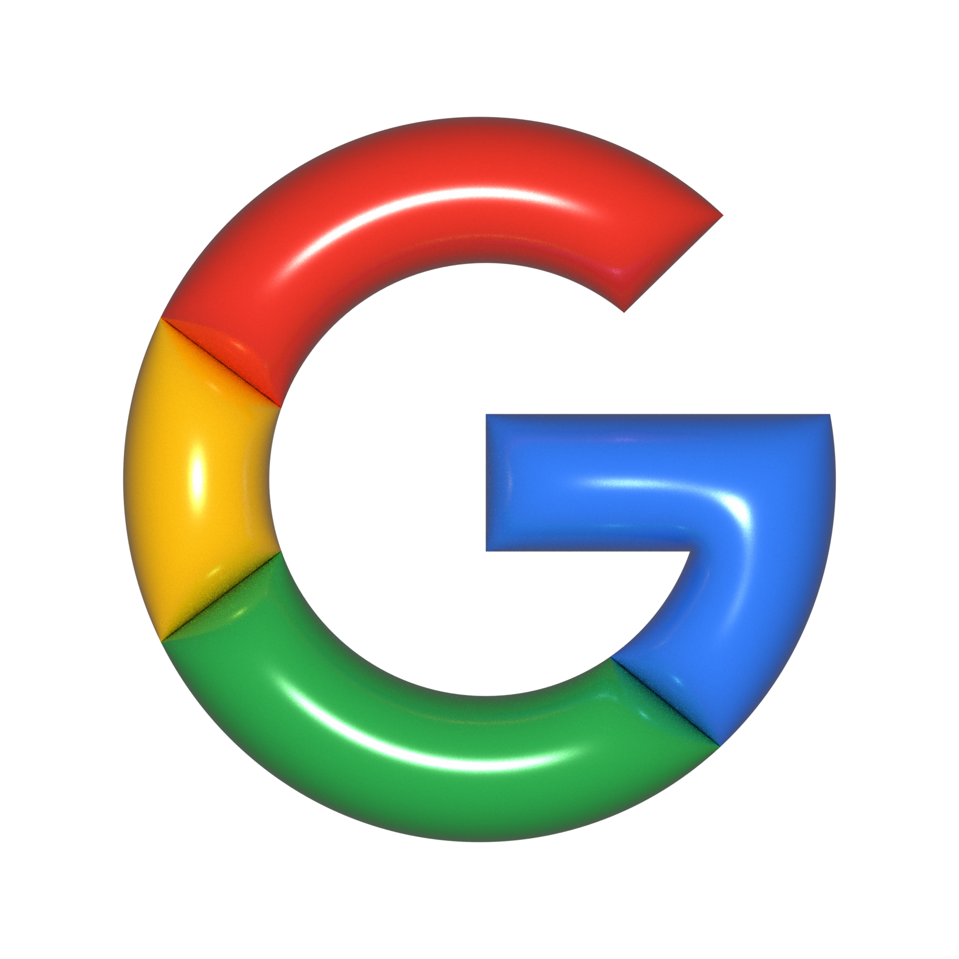 Google icon, 3D Google logo 54650846 PNG