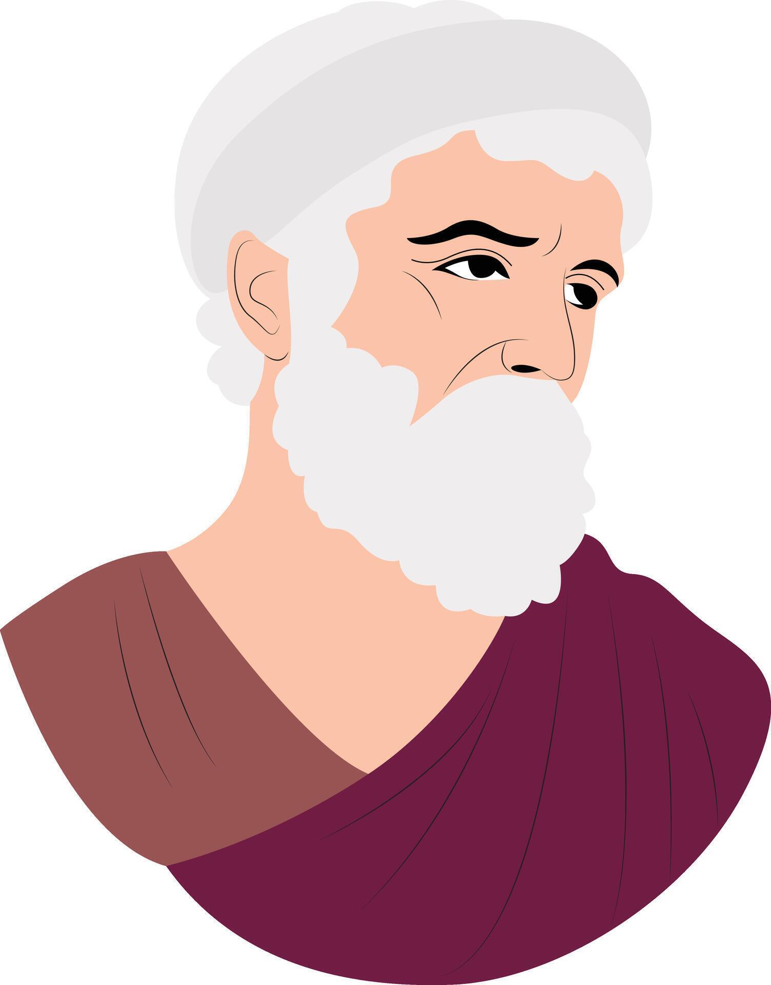 Archytas of Tarentum portrait 54656043 Vector Art at Vecteezy