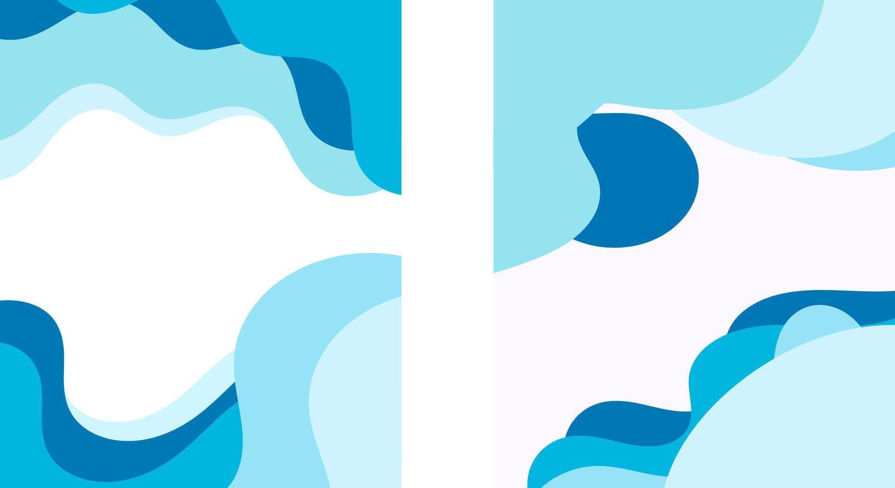 Abstract Blue Waves 54657522 Vector Art at Vecteezy