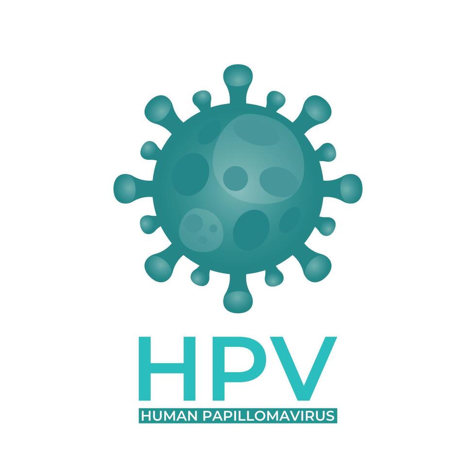 graphic of HPV -Human papilloma virus vaccine design background template. illustration. Eps 10 ...