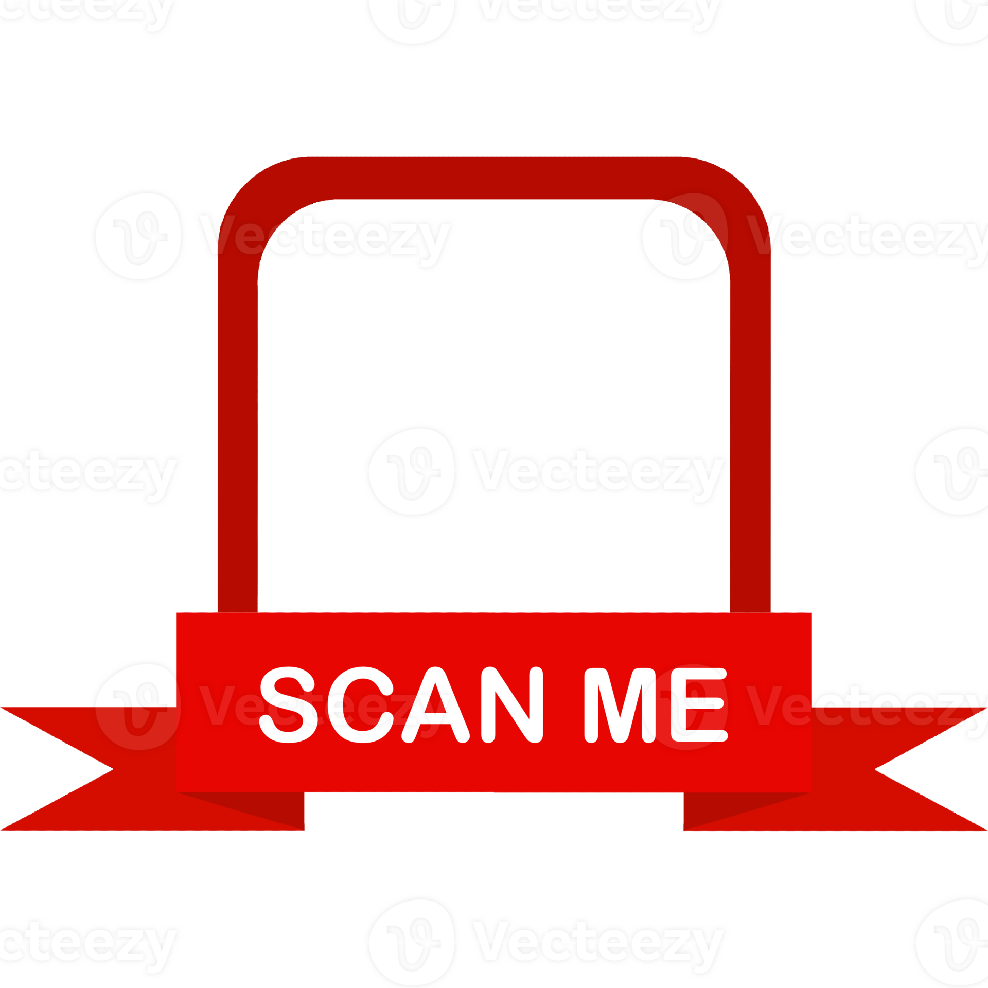 QR code frame. QR code. Scan me. 54679443 PNG