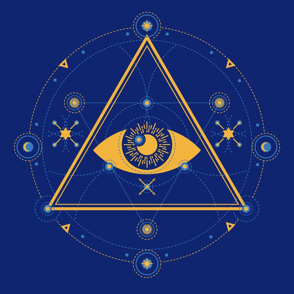 Mystic Perception Vector Art Icons And Graphics For Free Download