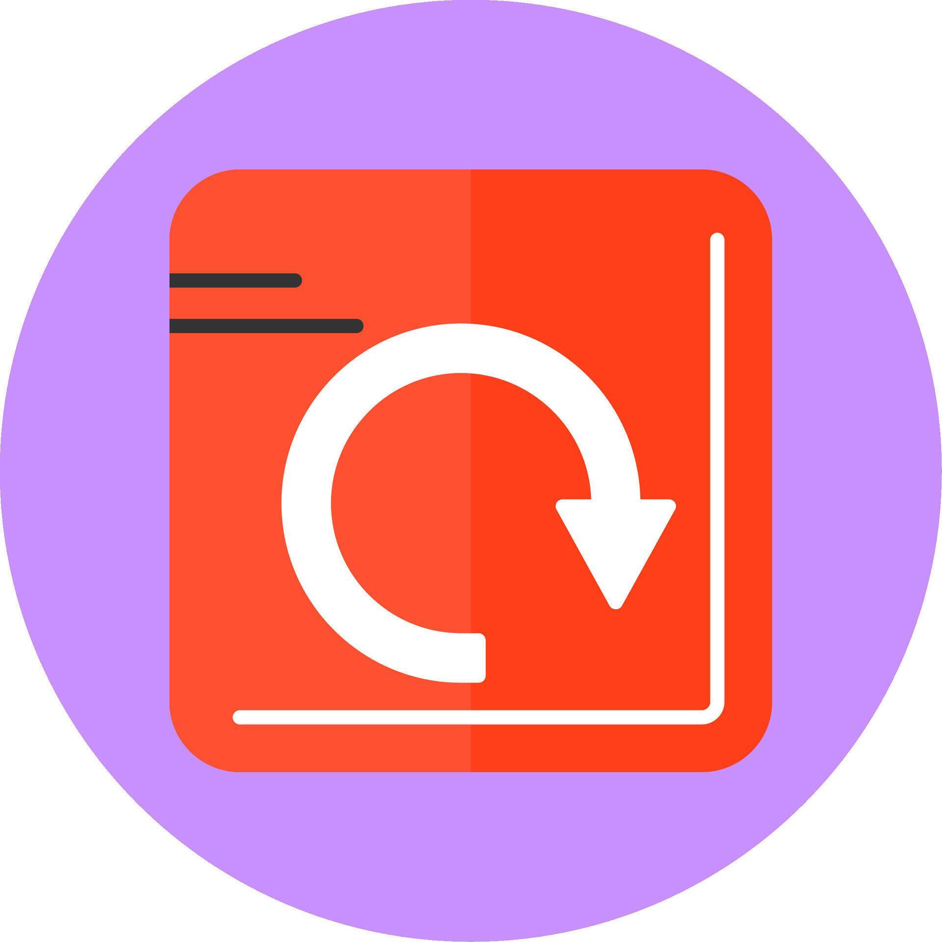 Redo Flat Circle Style Icon 54681349 Vector Art at Vecteezy