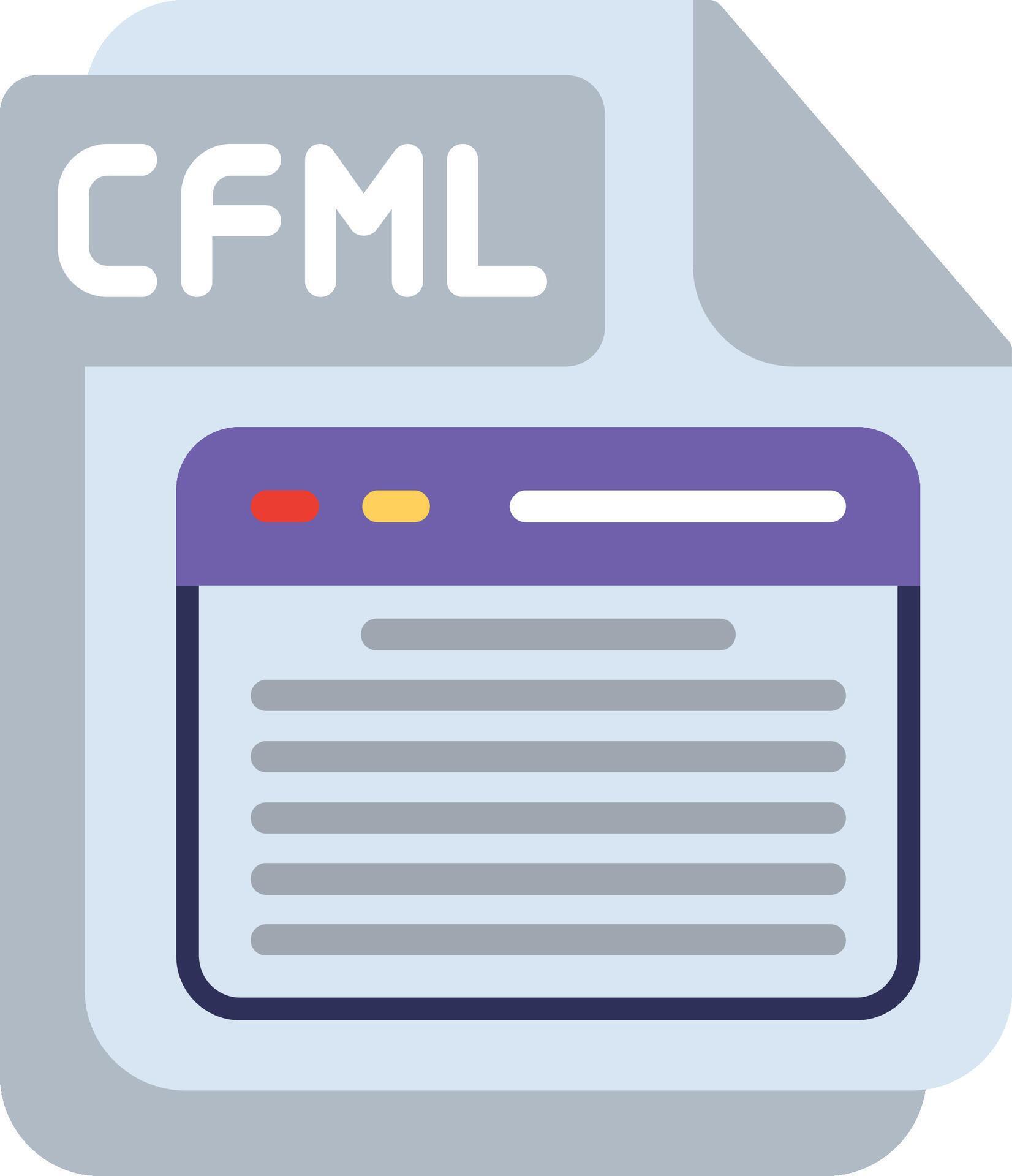 CFML Flat Illustration Design 54686412 Vector Art at Vecteezy