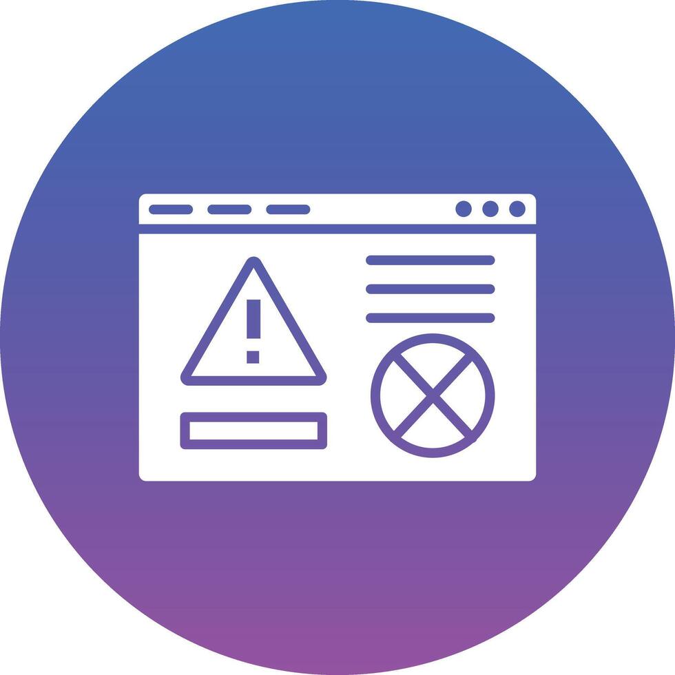 Website Error Illustration Icon 54686542 Vector Art at Vecteezy