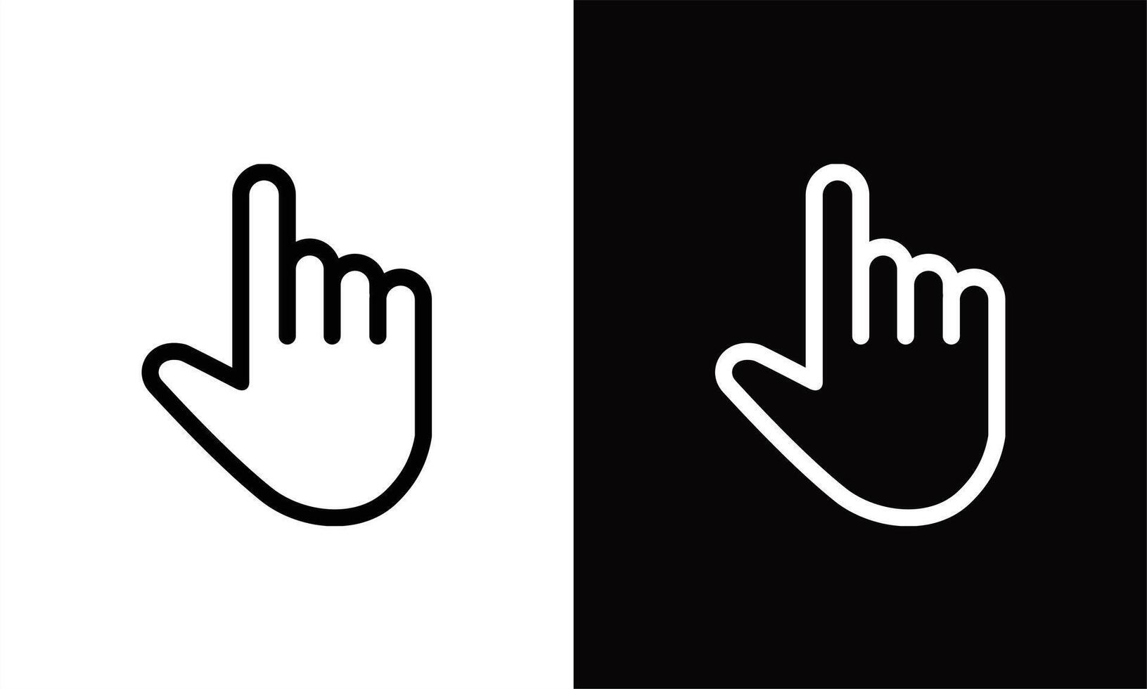 Pointer mouse cursor icon design template 54695667 Vector Art at Vecteezy