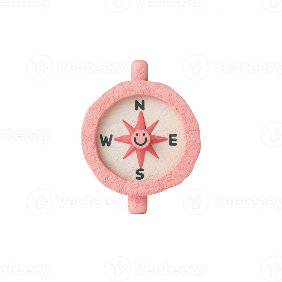 A Colorful Compass Design Symbolizing Direction And Adventure 54710656 Png