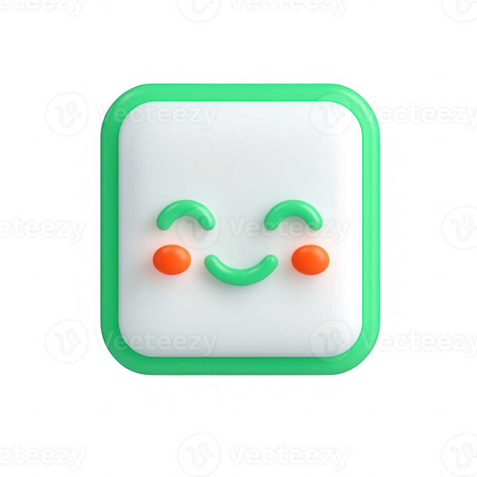 Colorful Smiling Face Icon Perfect For Digital Design And User Interface 54712216 Png