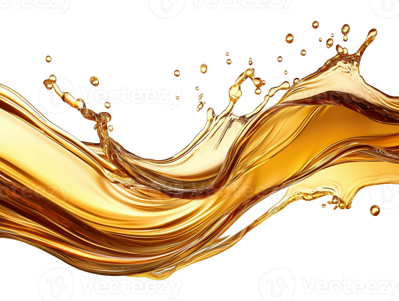 Engine Oil Splash Wave Isolated on Transparent Background 54712846 PNG