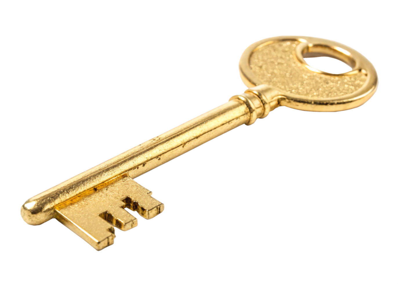 Golden Key Success Opportunity Wealth Unlock Potential Treasure Access 54714643 PNG