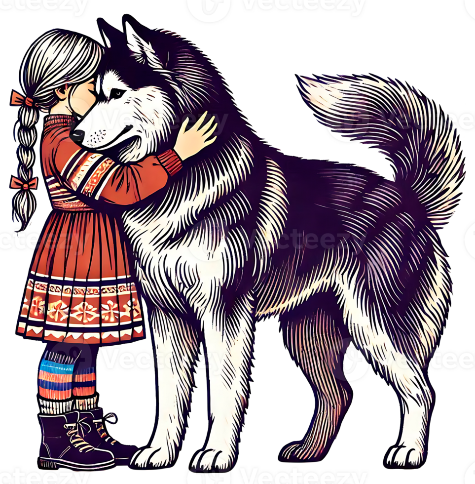 Siberian Husky dog design 54715444 PNG Siberian Husky dog design 54715444 PNG
