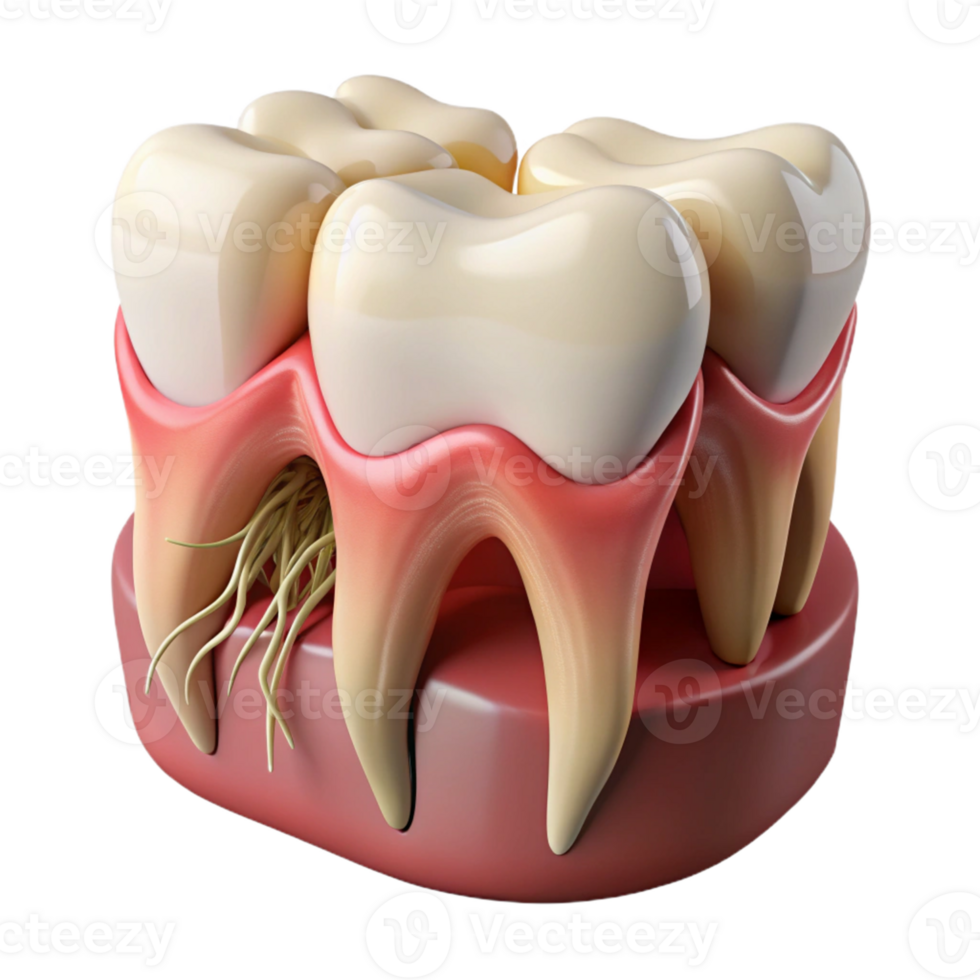 Gum Recession Dental Health Causes 54718822 Png