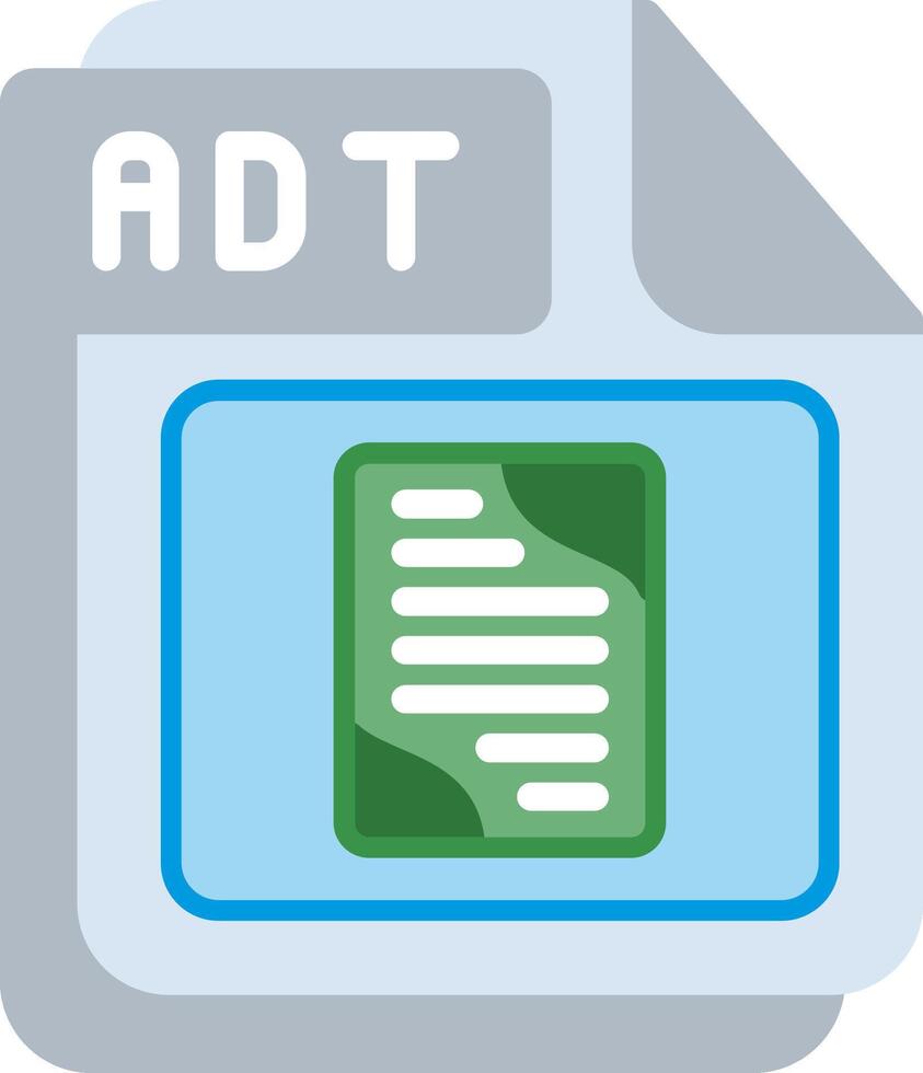 Adt Flat Illustration Icon Design 54724950 Vector Art At Vecteezy