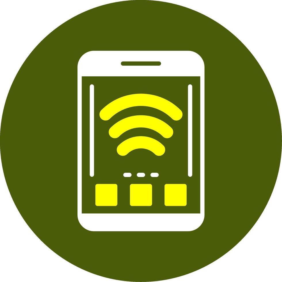 Wi Fi Solid Style Two Color Sample Icon 54725598 Vector Art at Vecteezy