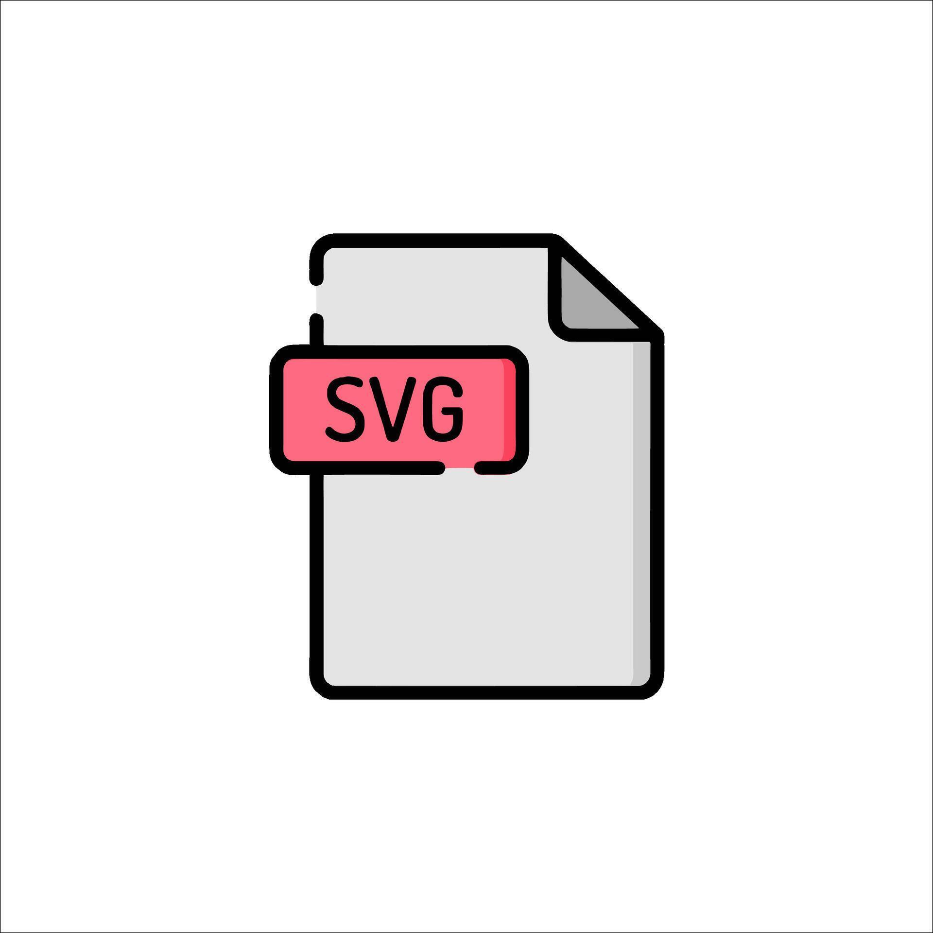 Svg file icon svg file icon svg file icon illustration 54727596 Vector ...