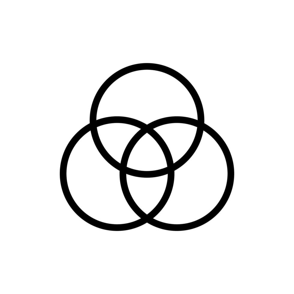 Intersecting Circle Lines Abstract Design 54730145 Vector Art at Vecteezy