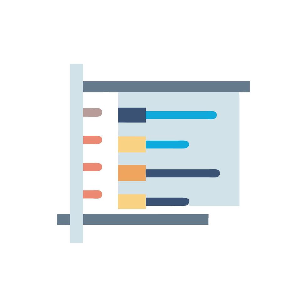 Gantt gráfico icono para proyecto administración 54754475 Vector en Vecteezy