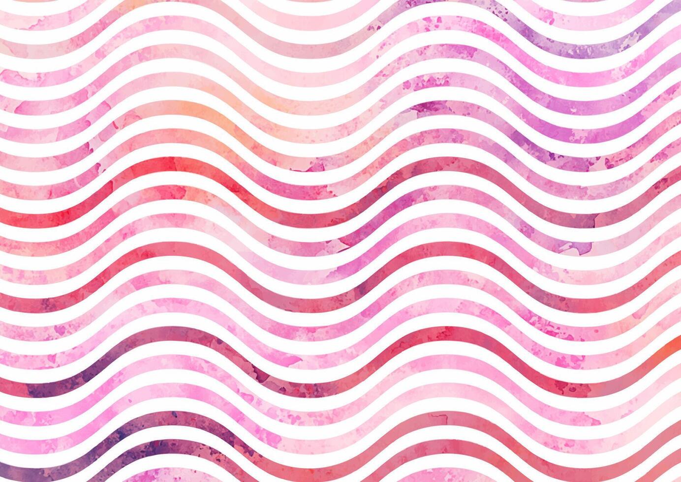 Hand painted watercolour wavy lines background 54755985 Vector Art at ...
