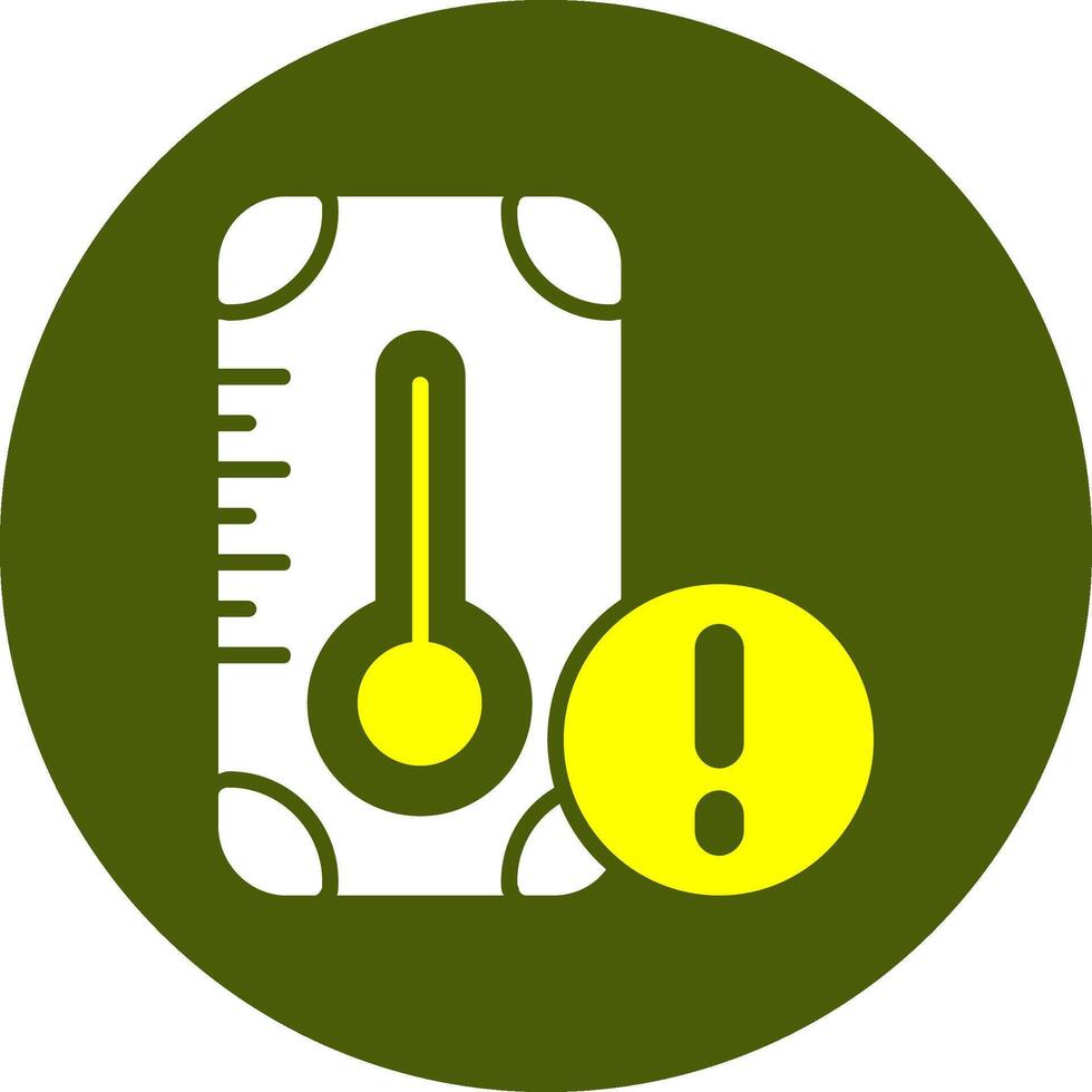Temperature Notification Style Colorful Symbol 54757507 Vector Art At