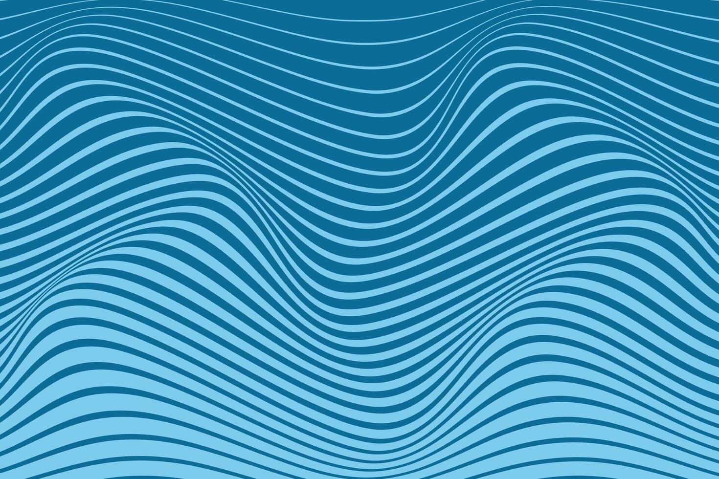 simple abstract dark sea green color halftone blend wavy distort line pattern 54761691 Vector ...