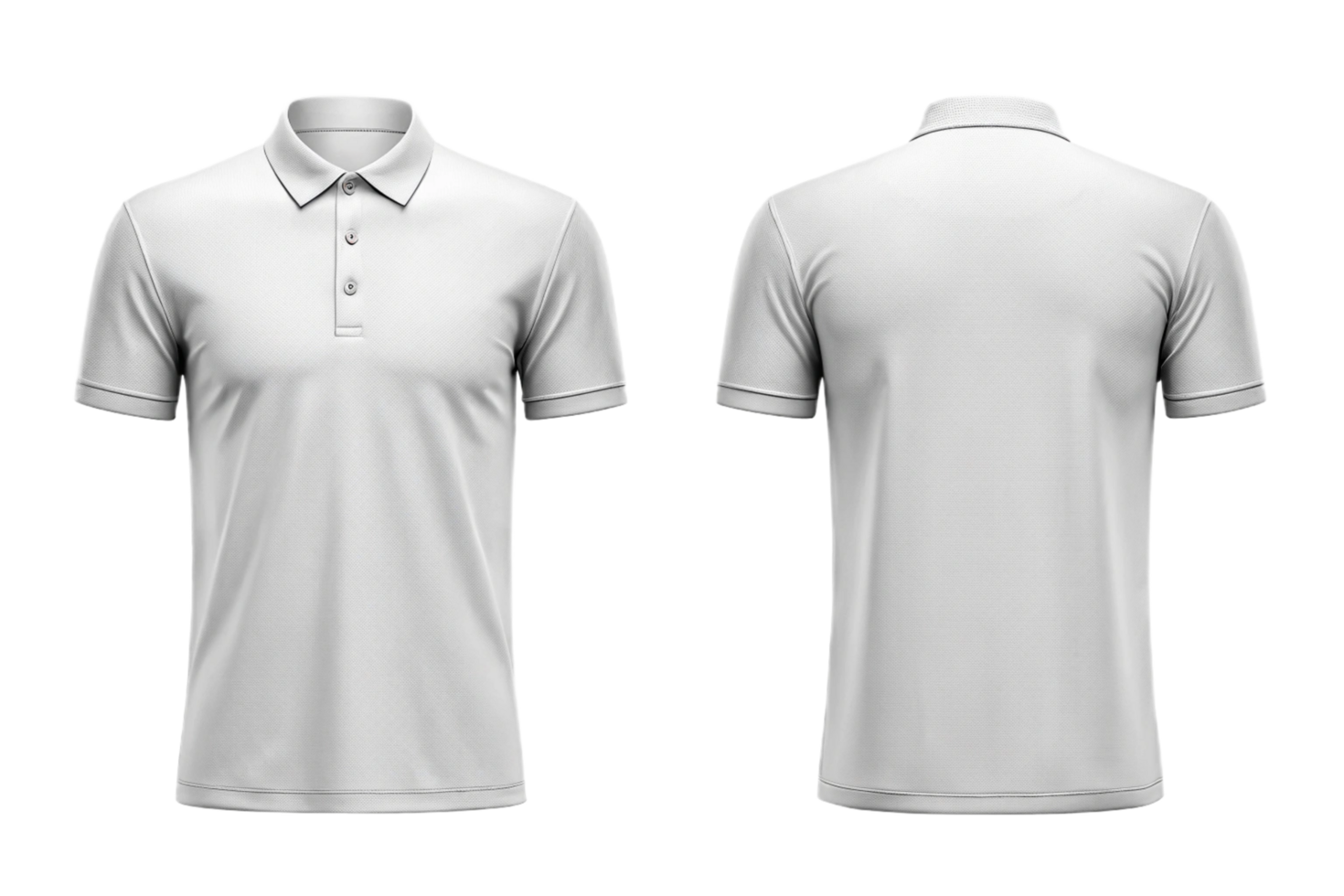 White Polo T Shirt Design Template 54789223 Png