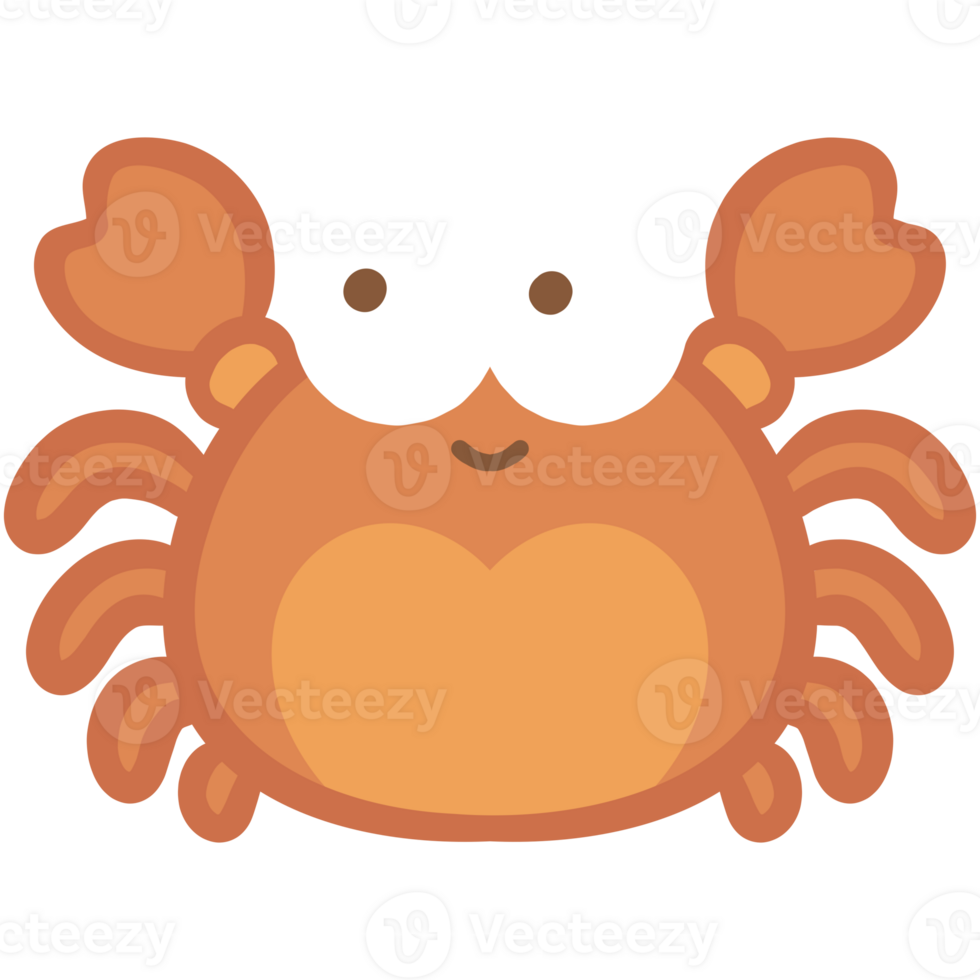 Cute Red Crab 54792862 Png