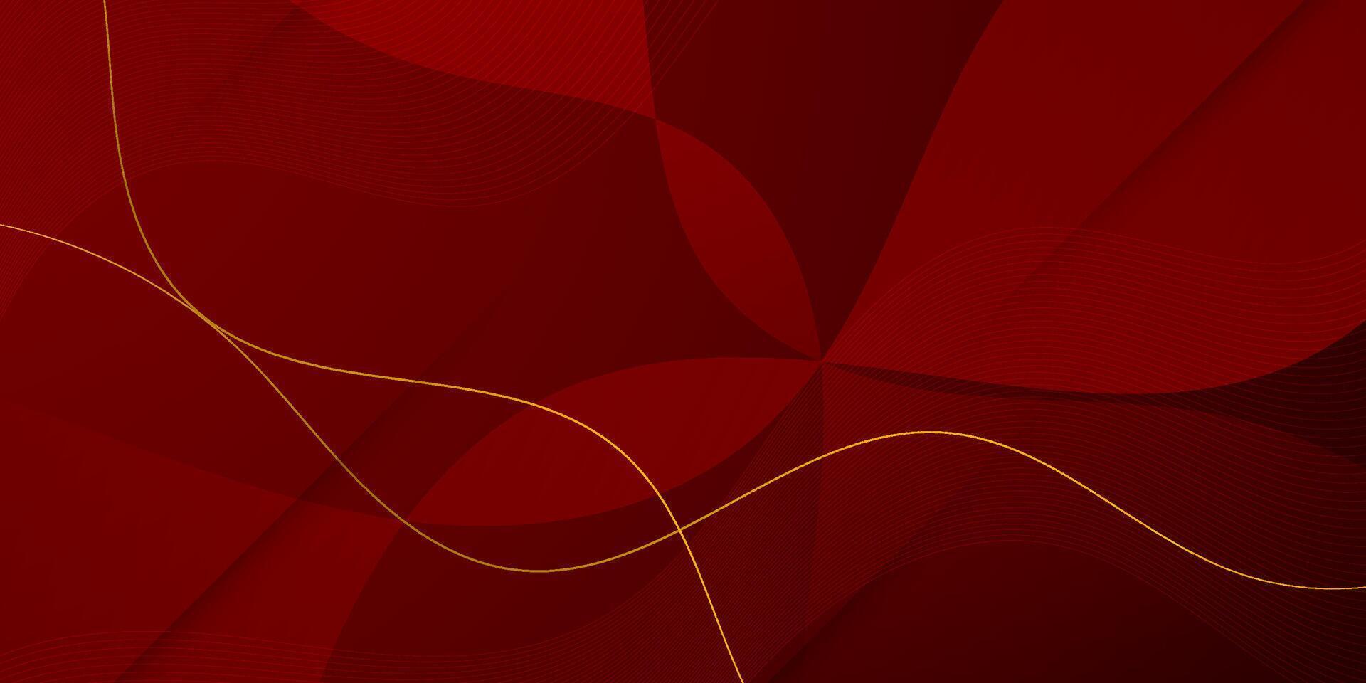 Abstract Dark Red Geometric Simple Shape Pattern Gradient Illustration