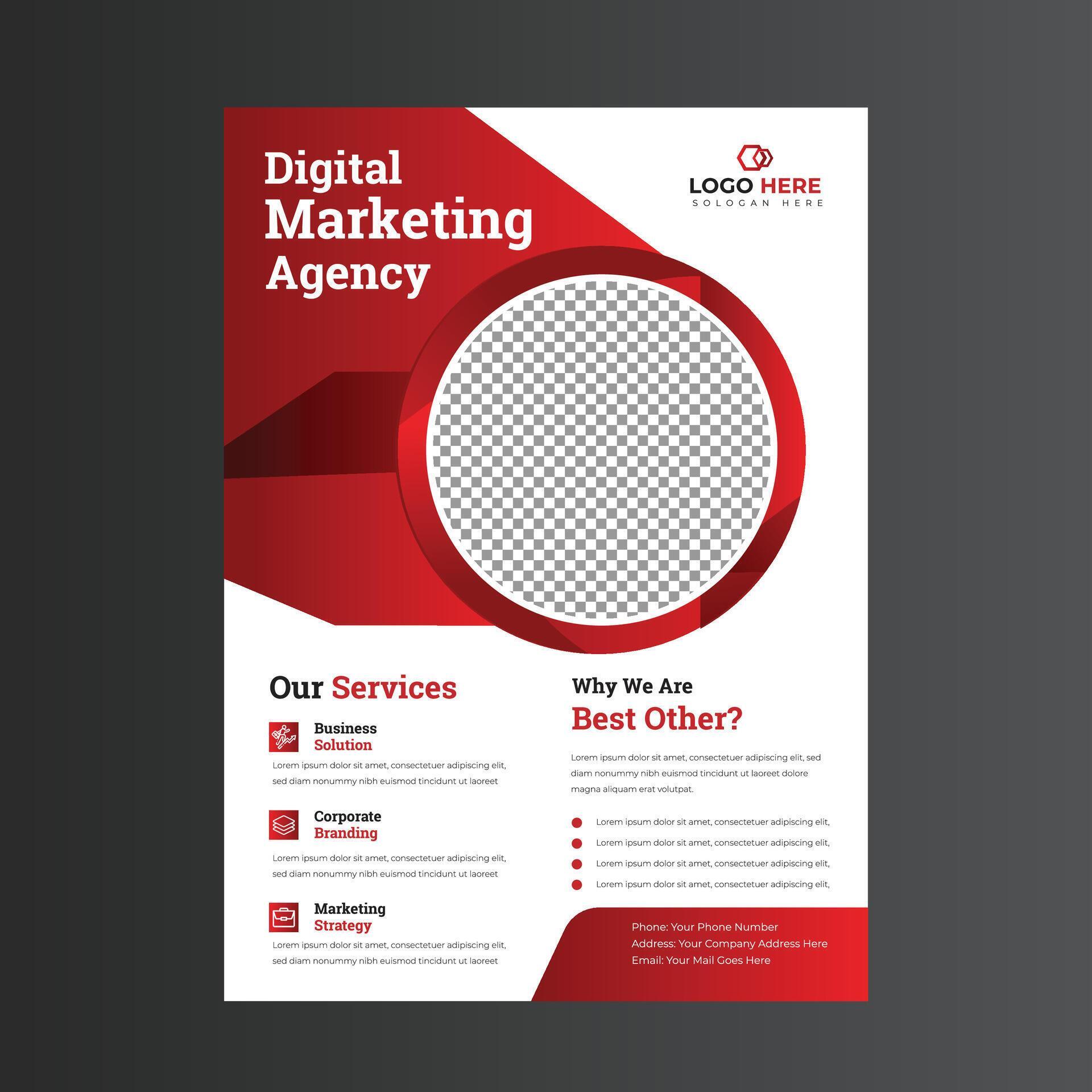 Drive Sales with Powerful Digital Marketing Strategies, Contemporary Design. 54807482 Vector Art ...