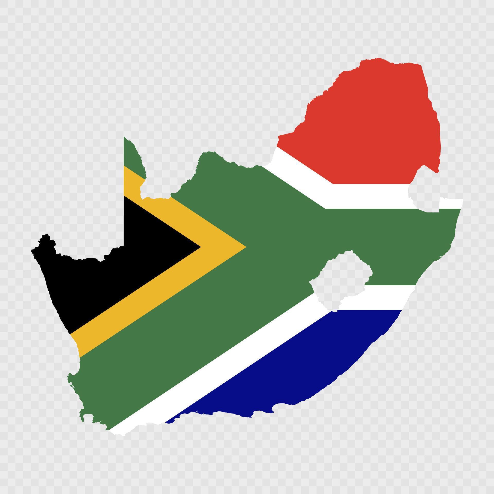 South Africa map silhouette with flag. 54812176 Vector Art at Vecteezy South Africa map silhouette with flag. 54812176 Vector Art at Vecteezy
