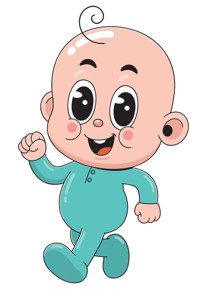 Baby Walking Clip Art 72 New Baby Boy High Res Illustrations Getty