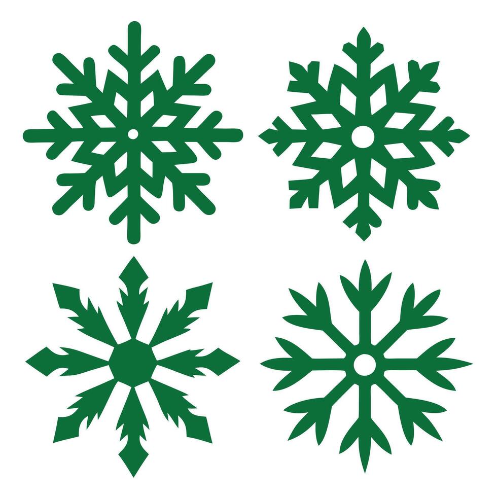 Decorative Snowflake Shapes 54848649 Vector Art at Vecteezy